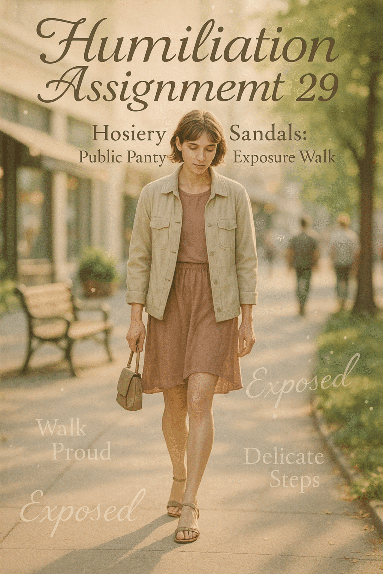 31 Days of Humiliation Assignments - Sissy Assignments